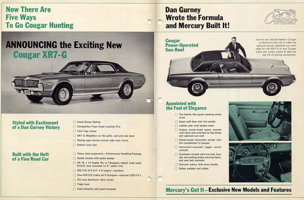 XR7-G | The Cougar Club of America