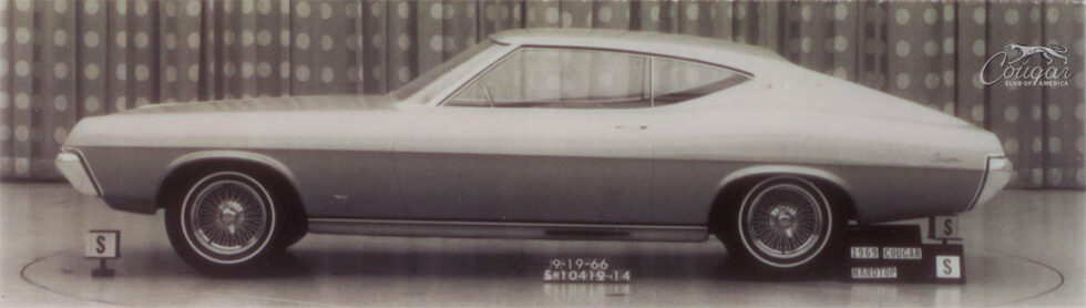 1969 Mercury Cougar Fastback The Cougar Club Of America