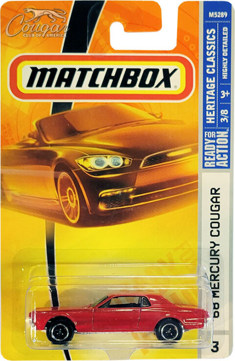 Matchbox Mercury Cougar 1:64 Diecasts Cars | The Cougar Club of America